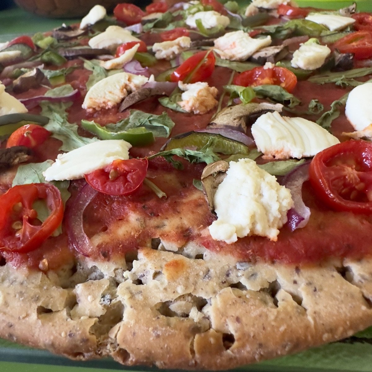 Millet & Flax Pizza Crust from Sami’s Bakery - Vegan Product Reviews ...