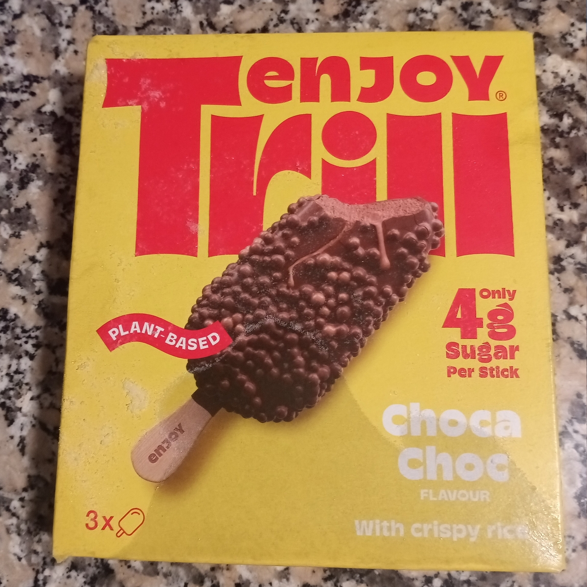 Choca choc with crispy rice from Enjoy trill - Vegan Product Reviews ...