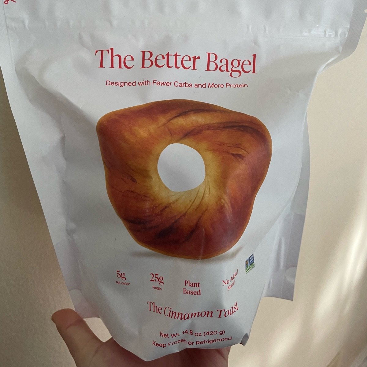 The Cinnamon Toast Better Bagel from Better brand - Vegan Product ...