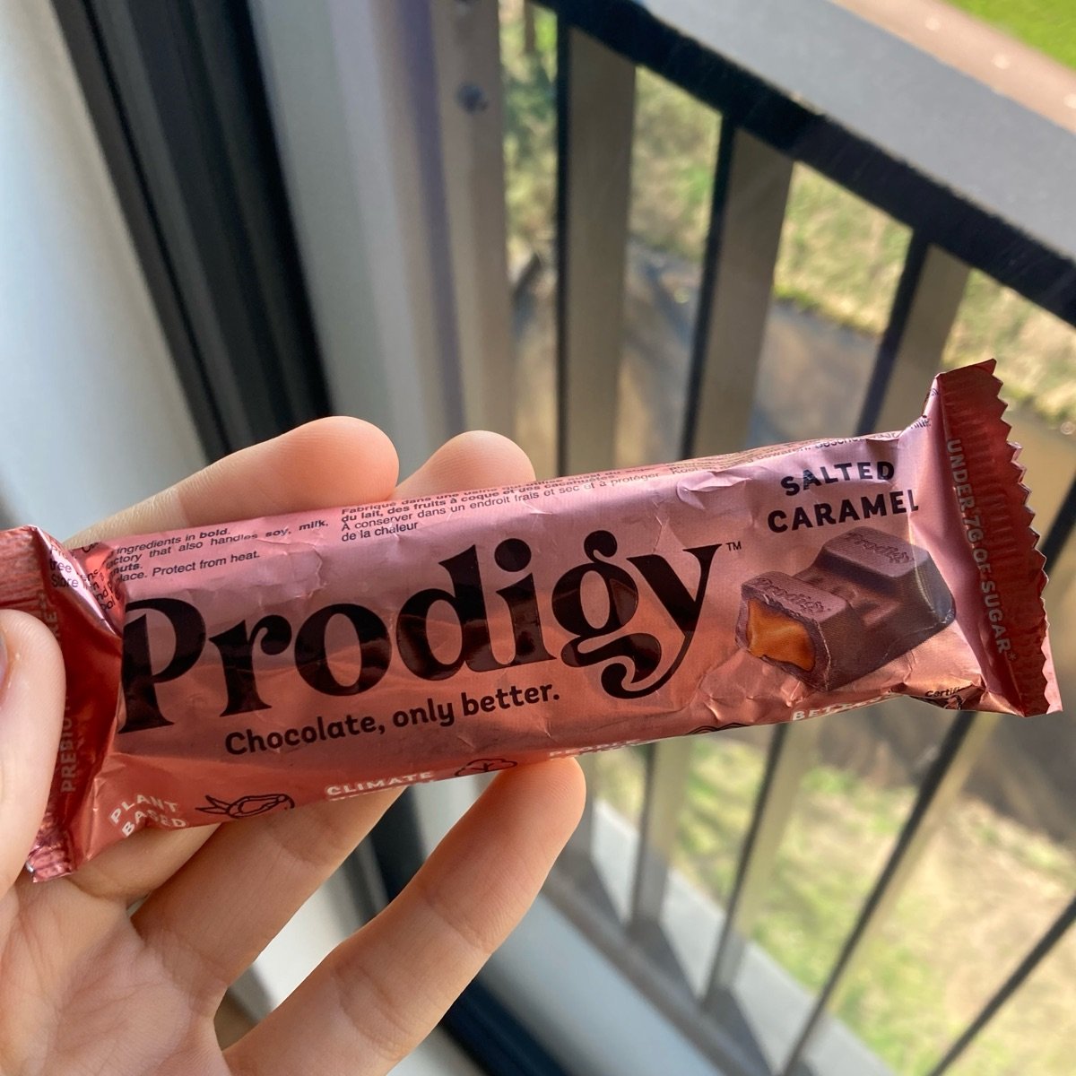 salted caramel chocolate at Prodigy snacks - Review by @david- | abillion