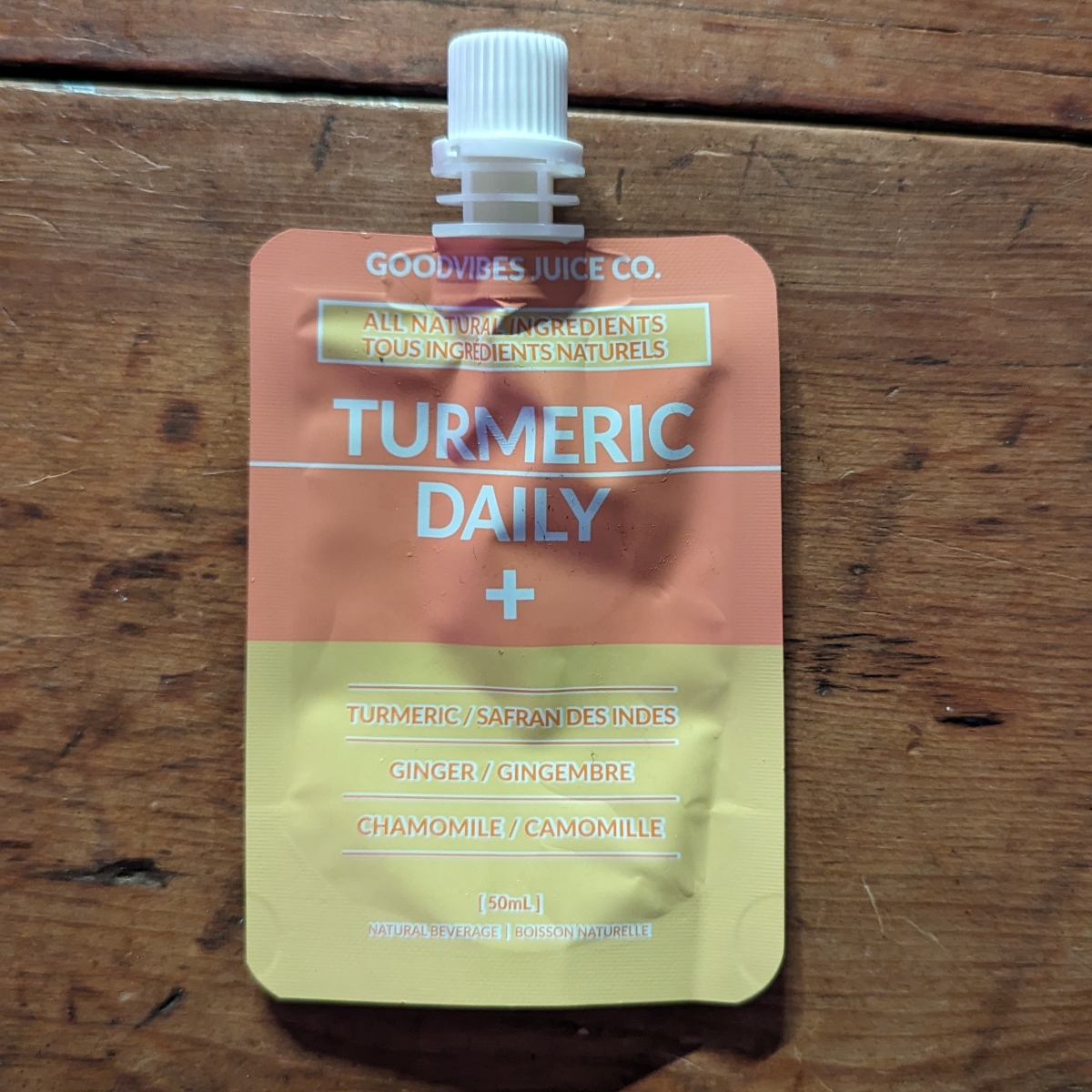 Turmeric Daily from Goodvibes Juice Co. - Vegan Product Reviews ...