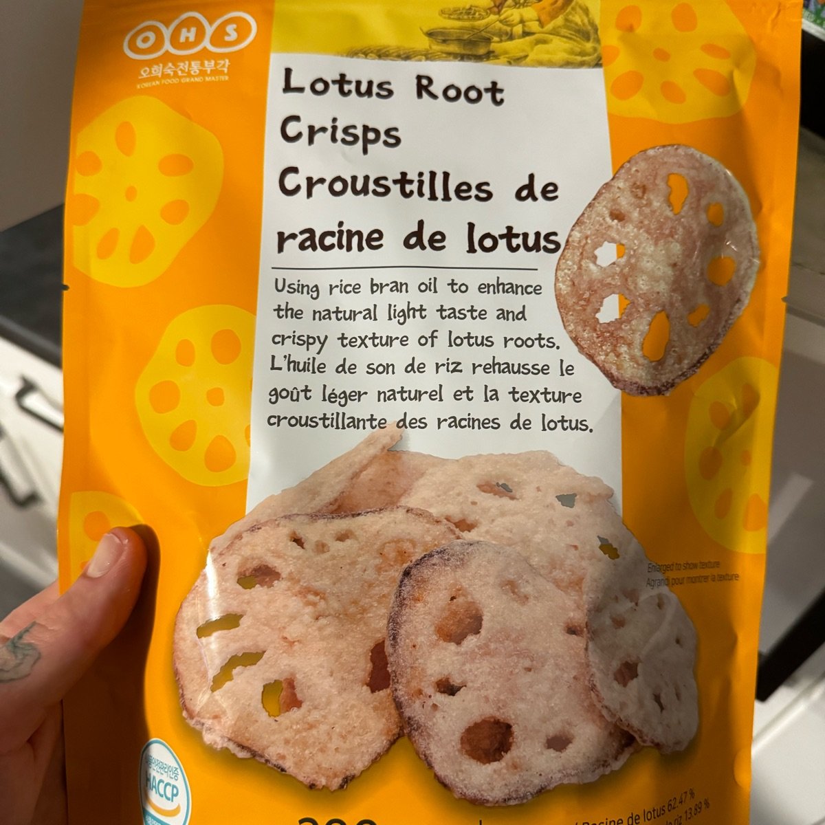 Lotus Root Chips from OHS - Vegan Product Reviews & Ratings | abillion