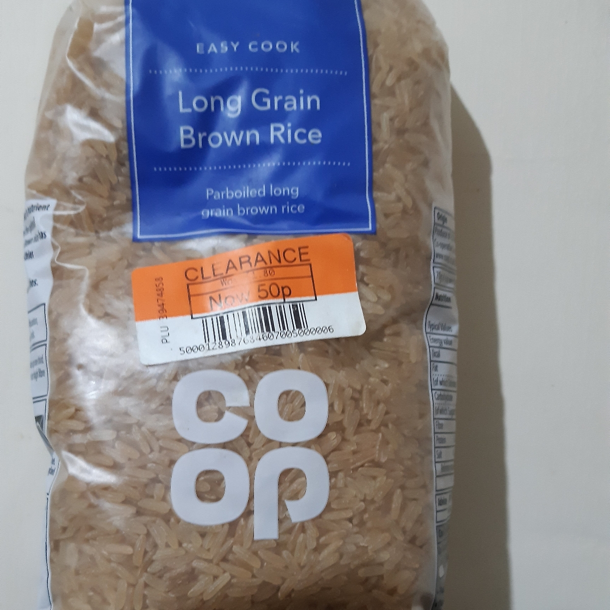 long grain brown rice from coop - Vegan Product Reviews & Ratings ...