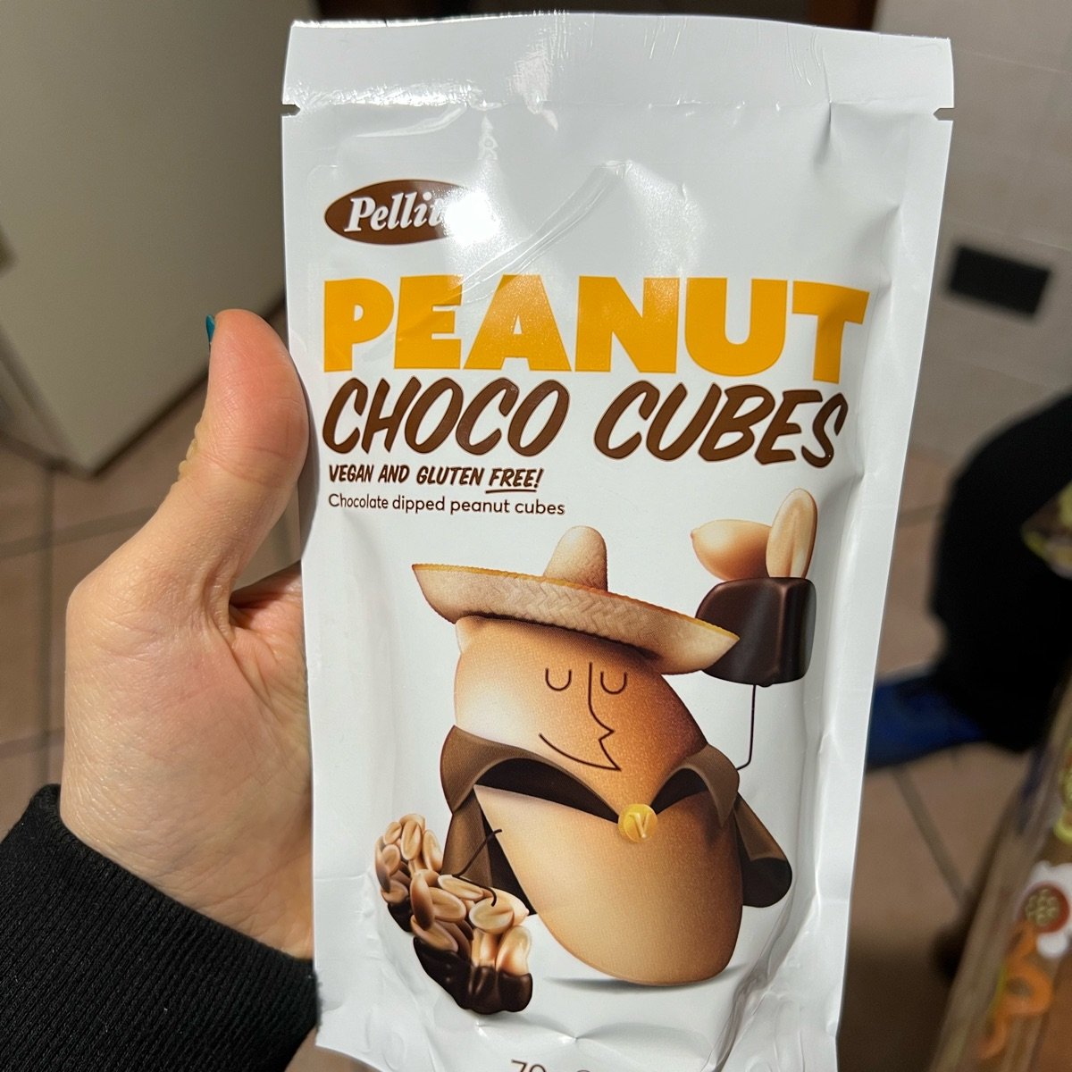 peanut choco cubes from Pellito - Vegan Product Reviews & Ratings ...