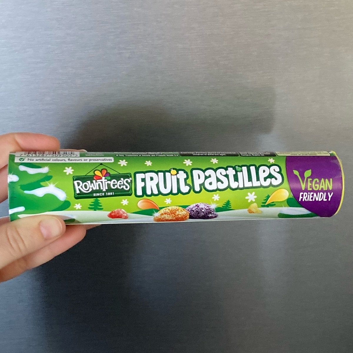 Fruit Pastilles Giant Tube from Rowntree's - Vegan Product Reviews ...