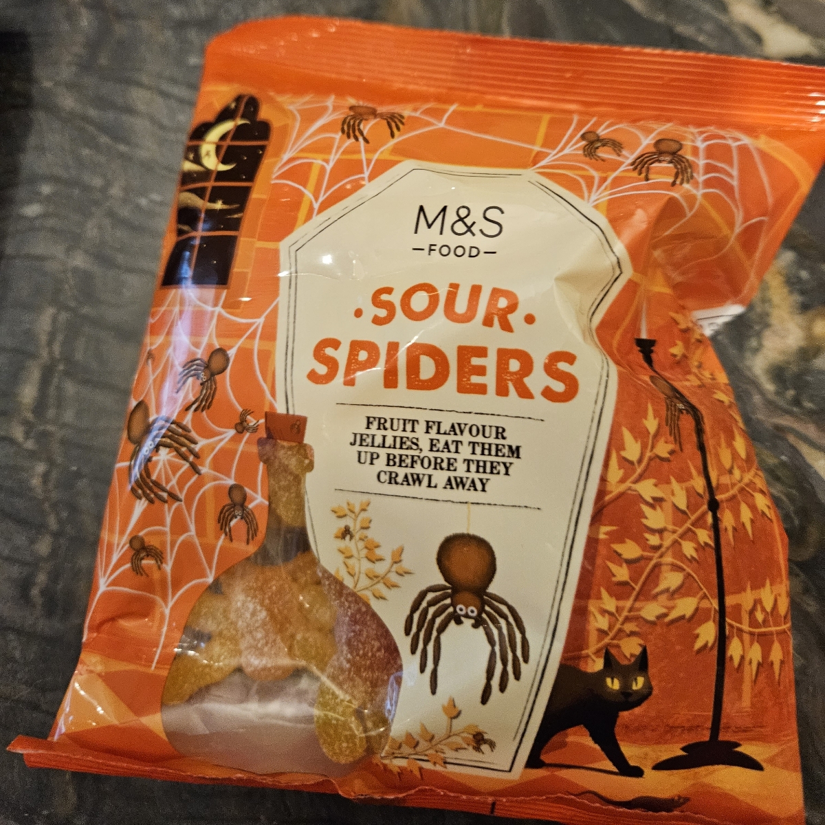 sour spiders from M & S Foods - Vegan Product Reviews & Ratings | abillion