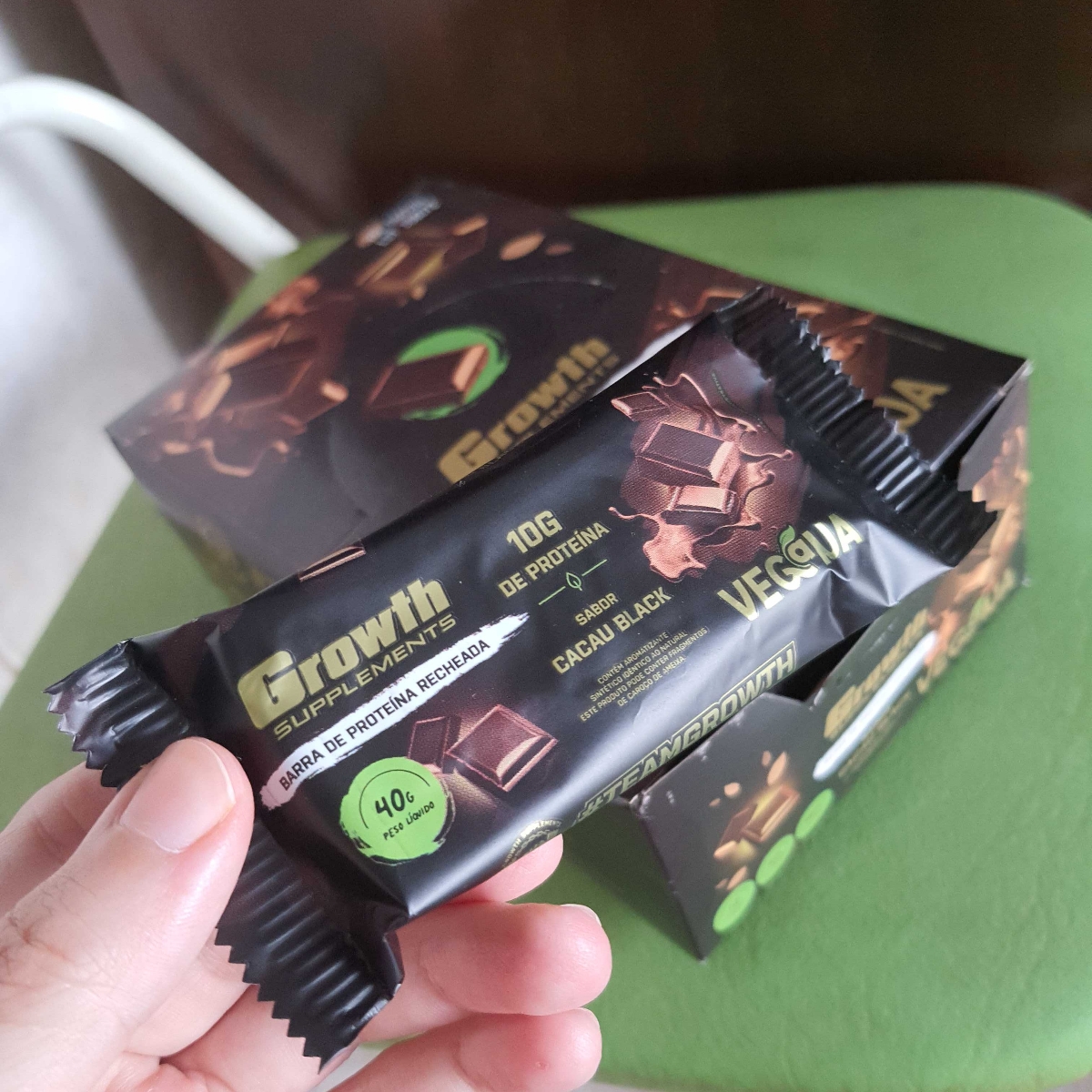 Growth suplemento Barra de proteína vegana Reviews | abillion