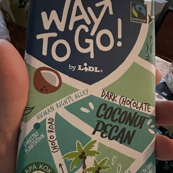 Fin Carré Way to go! Pecan & Coconut Chocolate Review | abillion