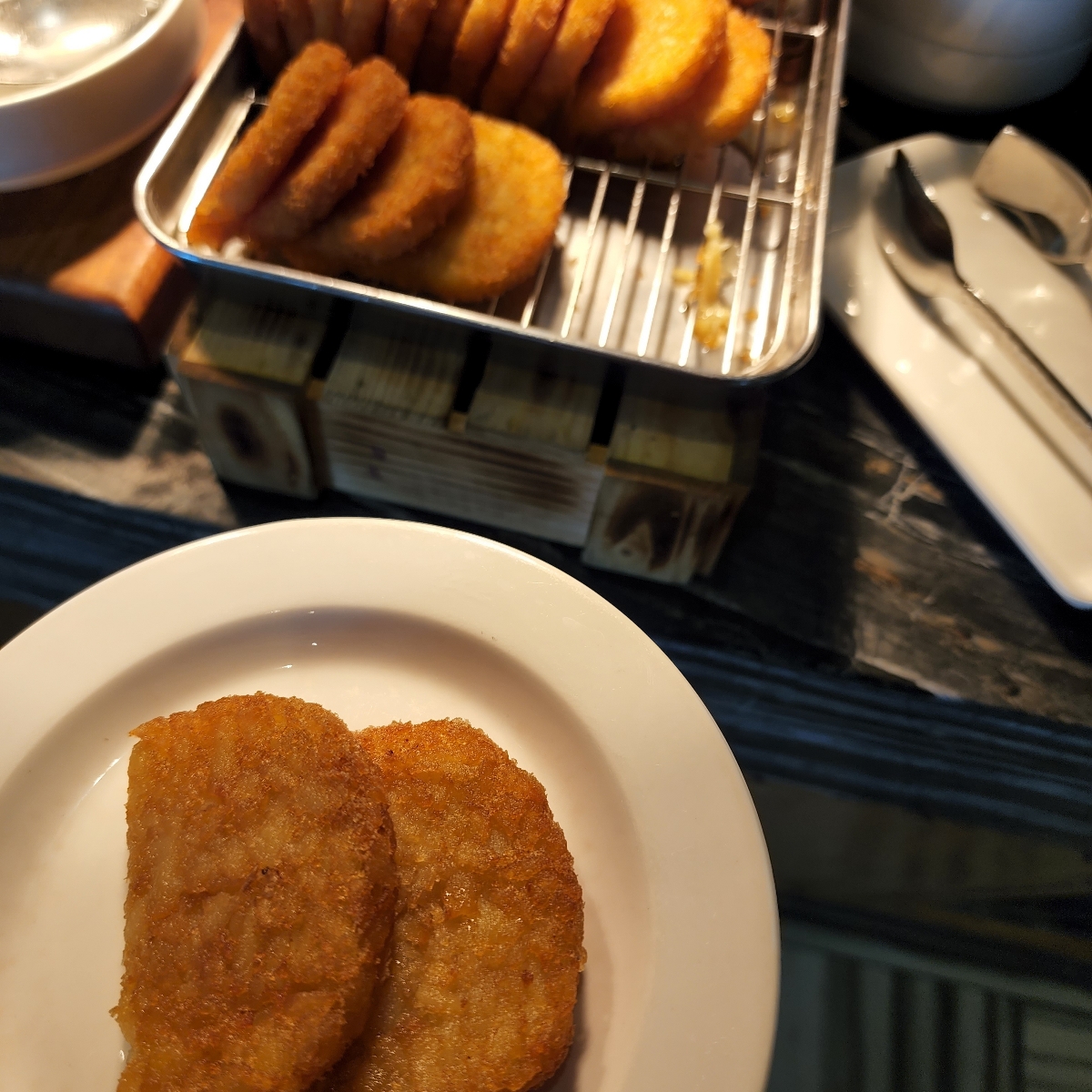 Hash Brown at The B Hotel Quezon City, Quezon City - Vegan Dish Reviews ...