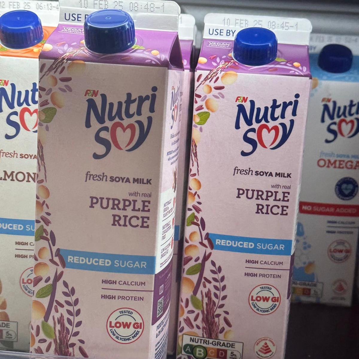 Purple rice milk from F&N Nutrisoy - Vegan Product Reviews & Ratings ...