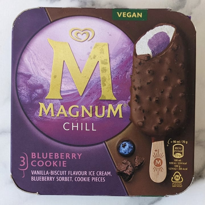 Magnum Chill Blueberry Cookie Review | abillion