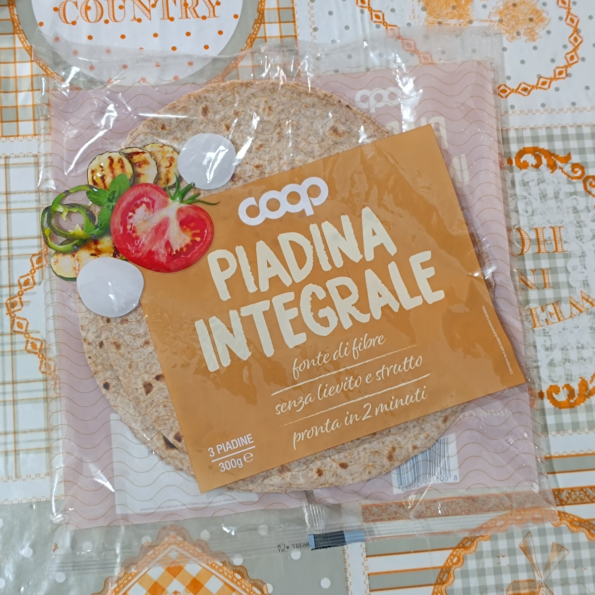 piadina integrale from Coop - Vegan Product Reviews & Ratings | abillion