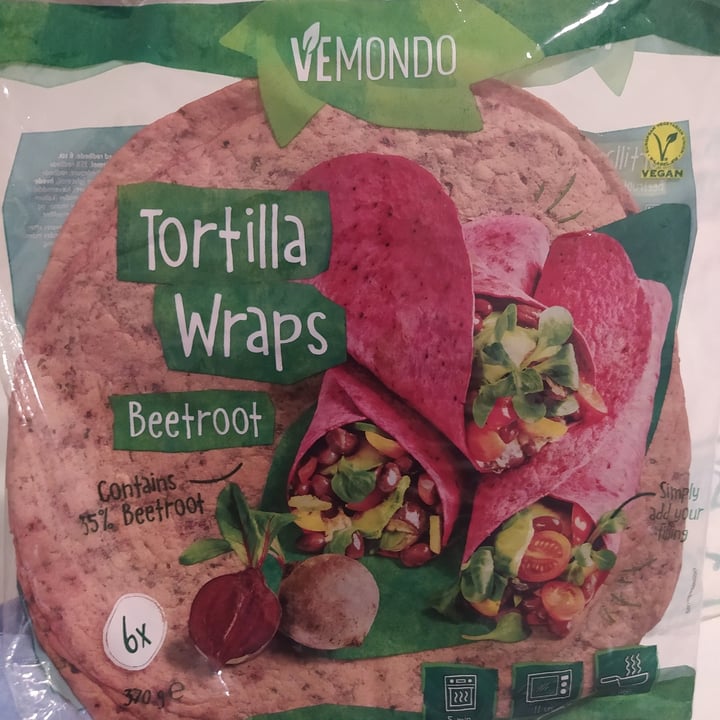 Vemondo Tortilla wraps beetroot Review | abillion