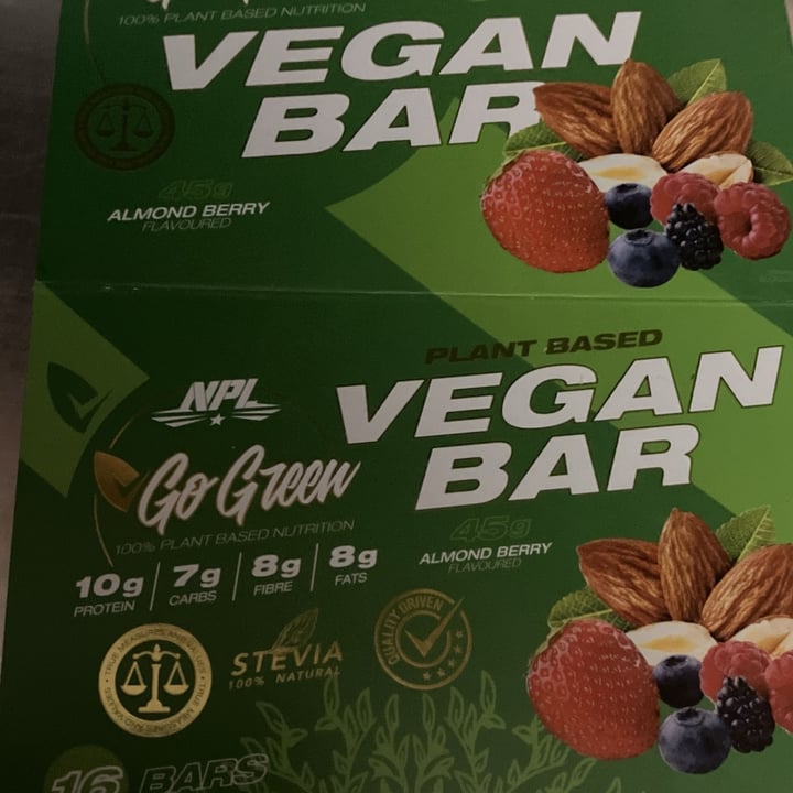 Go Green vegan protein bars and Review | abillion