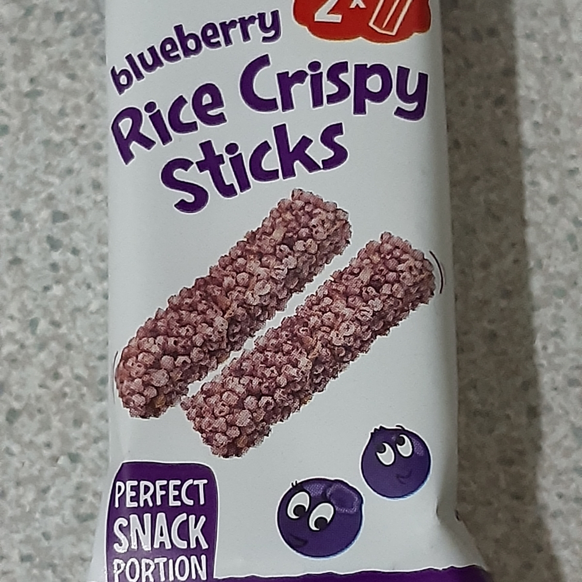 blueberry rice crispy Sticks from KiddyLicious - Vegan Product Reviews ...