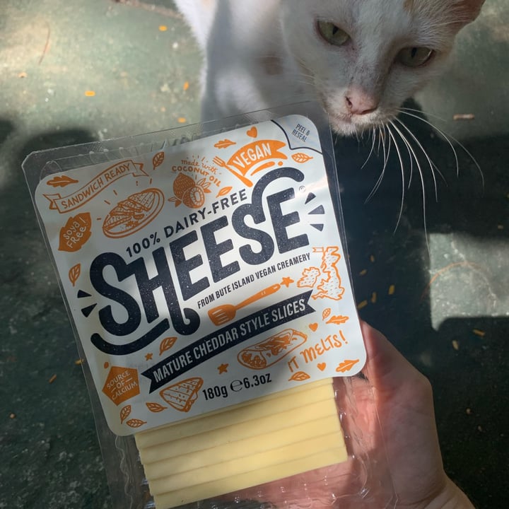 Sheese Mature cheddar style slices Review | abillion