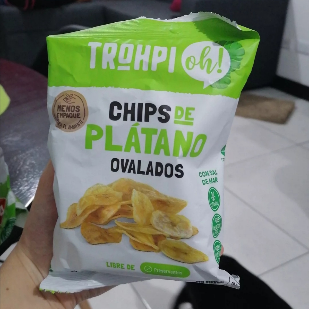 Chips De Plátano Ovalados from Trohpi oh - Vegan Product Reviews ...