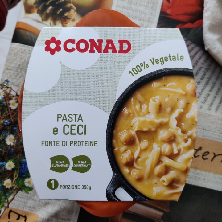 Conad Pasta e ceci Review | abillion