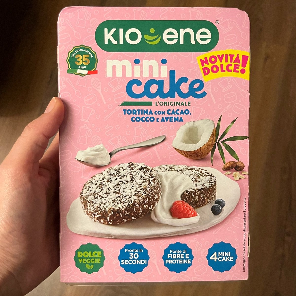 Kioene - Mini Cake Tortina con Cacao, Cocco e Avena Review | abillion