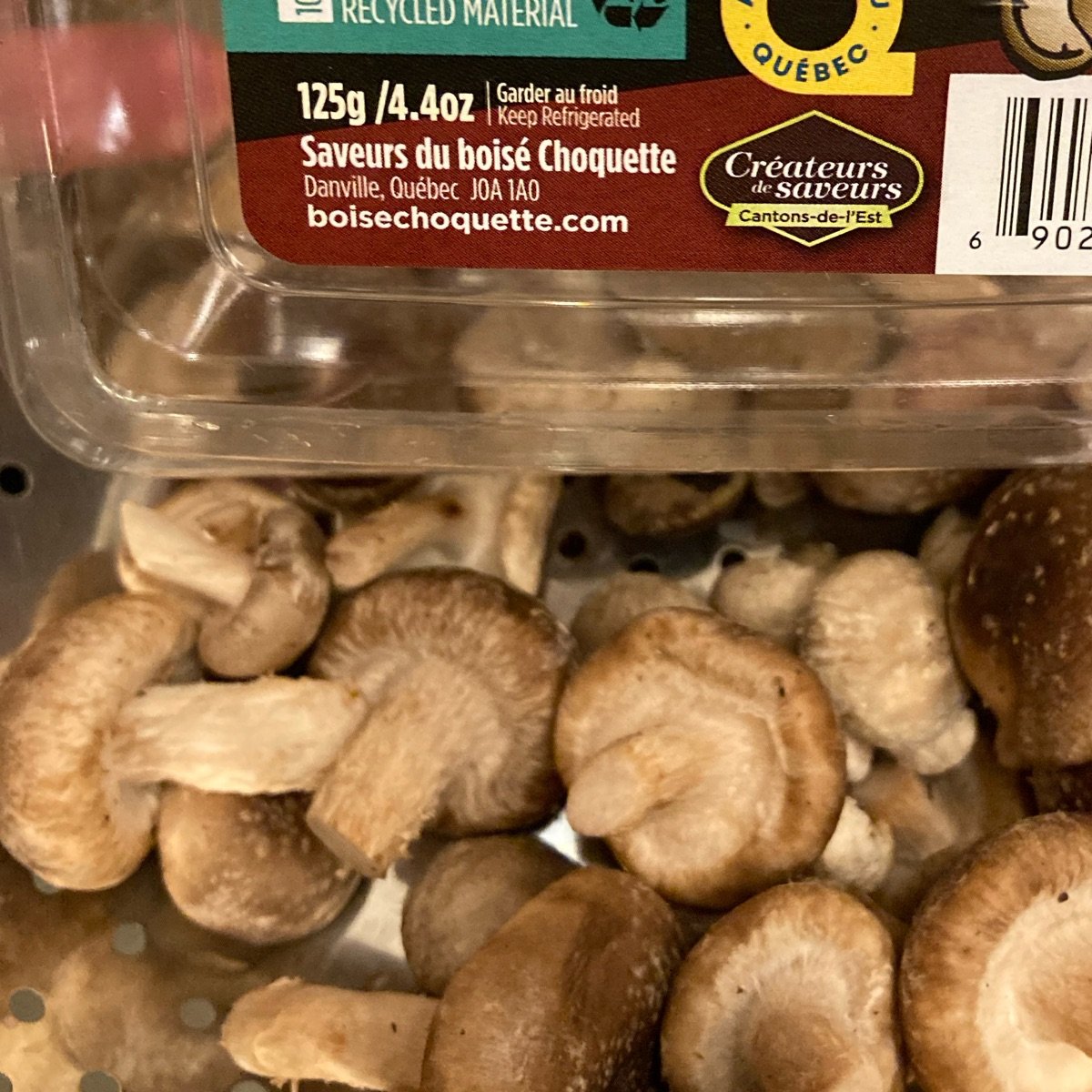 Shiitake from Saveurs de boisé Choquette - Vegan Product Reviews & Ratings | abillion