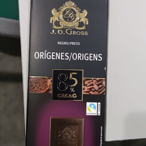 J. D. Gross Dark Chocolate 85% Cacao Reviews | abillion