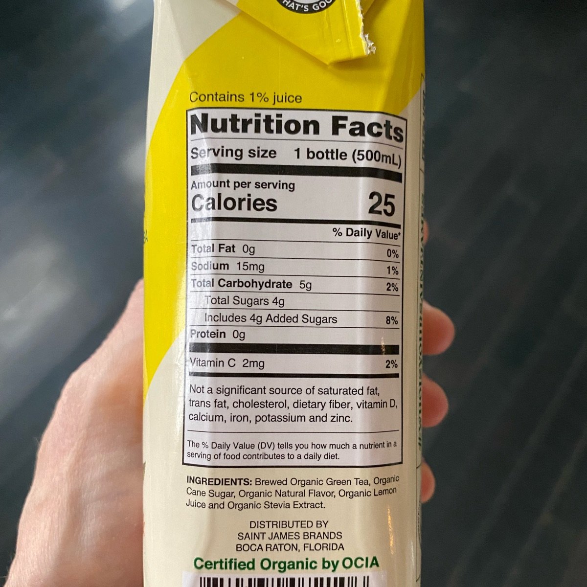 Organic Pineapple & Mango Green Tea from Saint James - Vegan Product ...