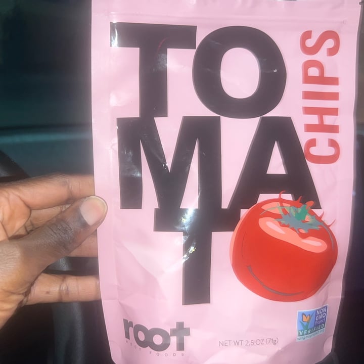 Root Foods tomato chips Review | abillion