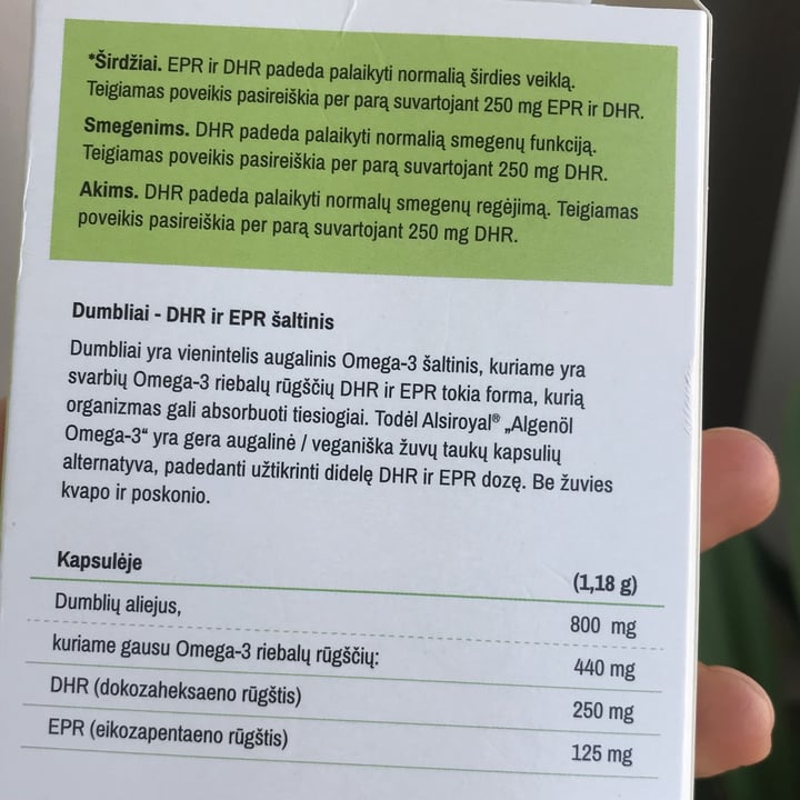 Alsiroyal Algenol Omega-3 Review | abillion