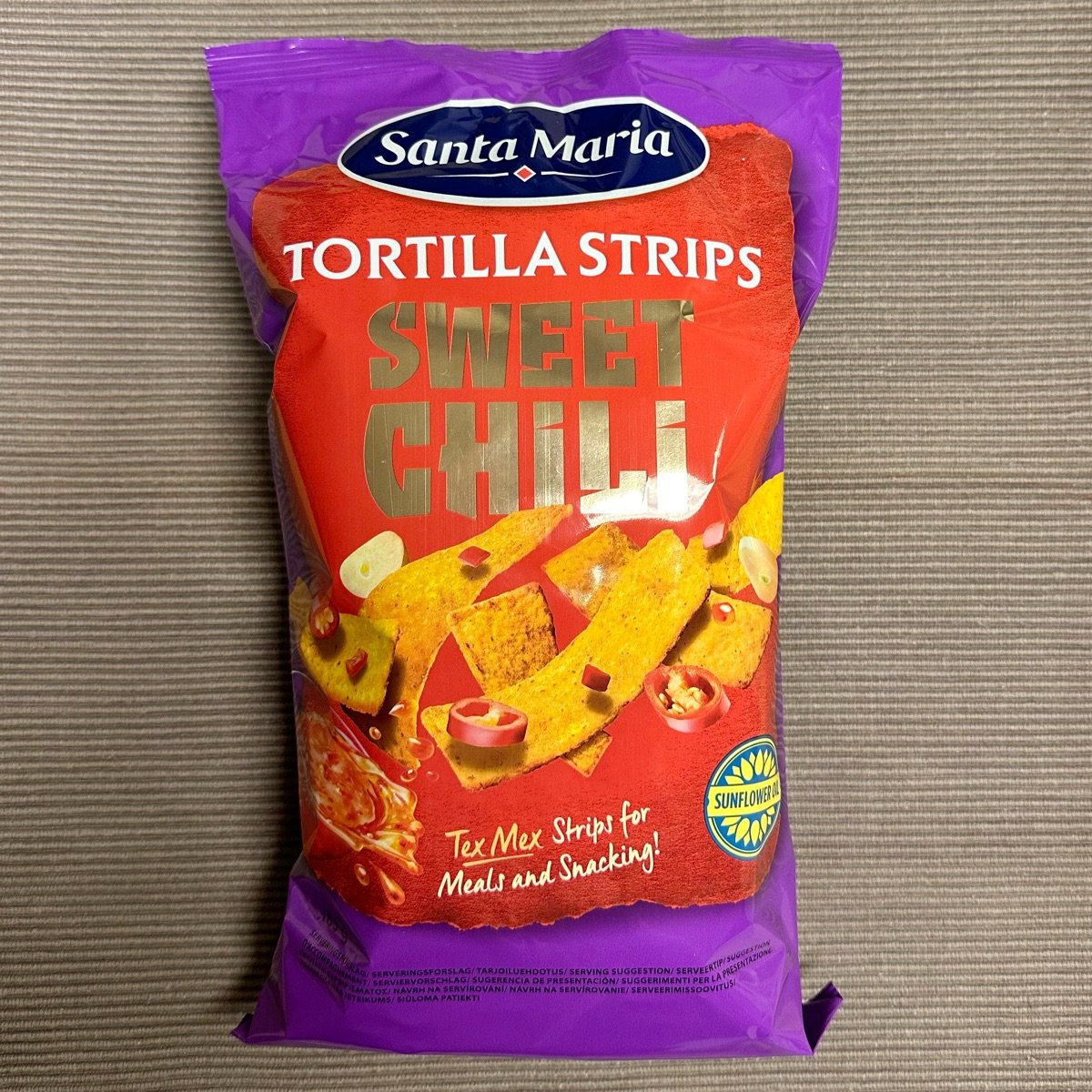 Tortilla Steips Sweet Chili from Santa María - Vegan Product Reviews ...