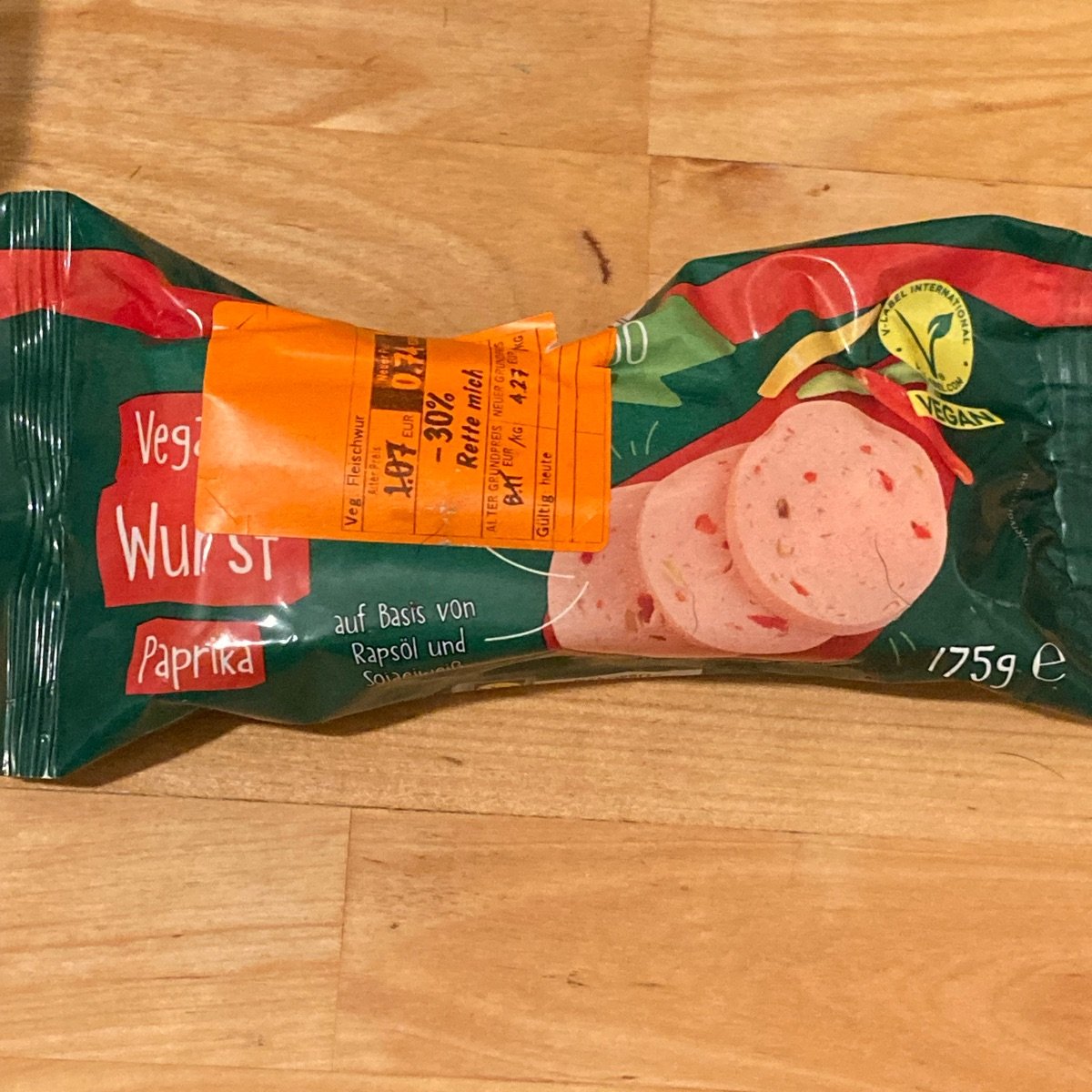 vegane wurst paprika from Vemondo - Vegan Product Reviews & Ratings ...
