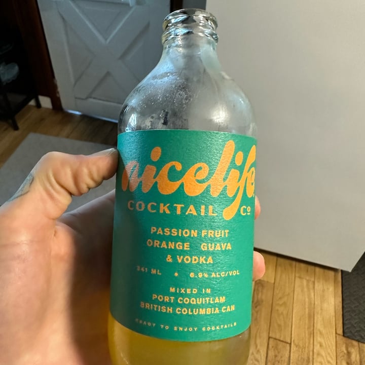 Nicelife Cocktail Co Passion Fruit Orange Guava & Vodka Review | abillion