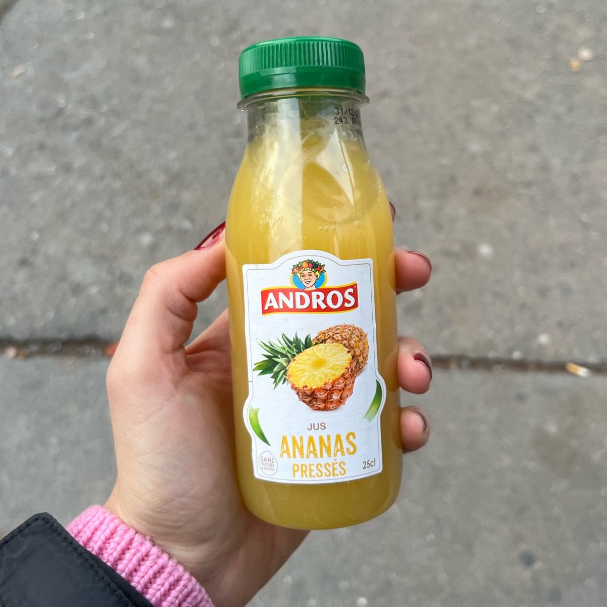 Jus Ananas Pressés from Andros - Vegan Product Reviews & Ratings | abillion