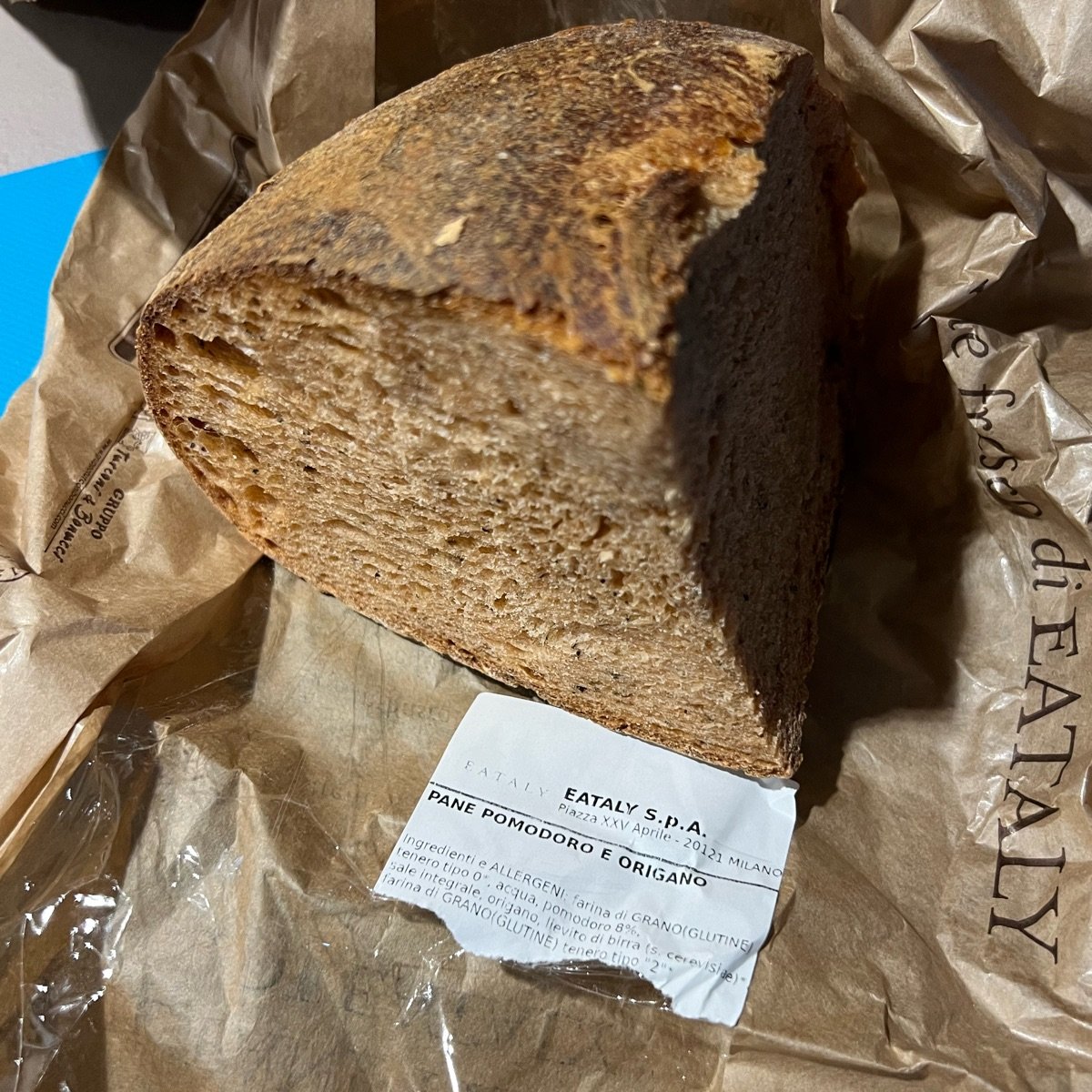 Eataly pane pomodoro e origano Reviews | abillion