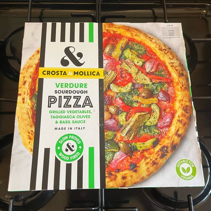 Crosta & Mollica Verdure Sourdough Pizza w/Grilled Vegetables ...