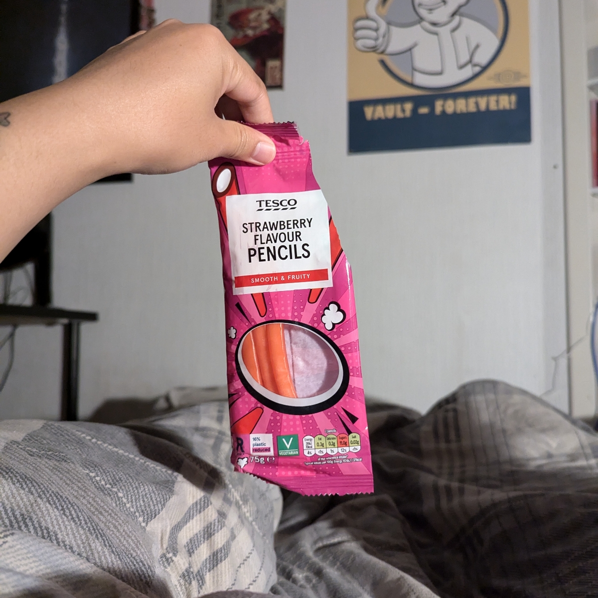 Strawberry Flavour Pencils from Tesco - Vegan Product Reviews & Ratings ...