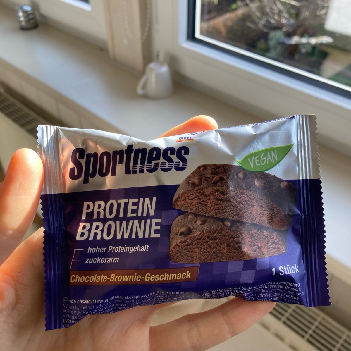Vegan Chocolate Protein Brownie from sportness - Vegan Product Reviews ...