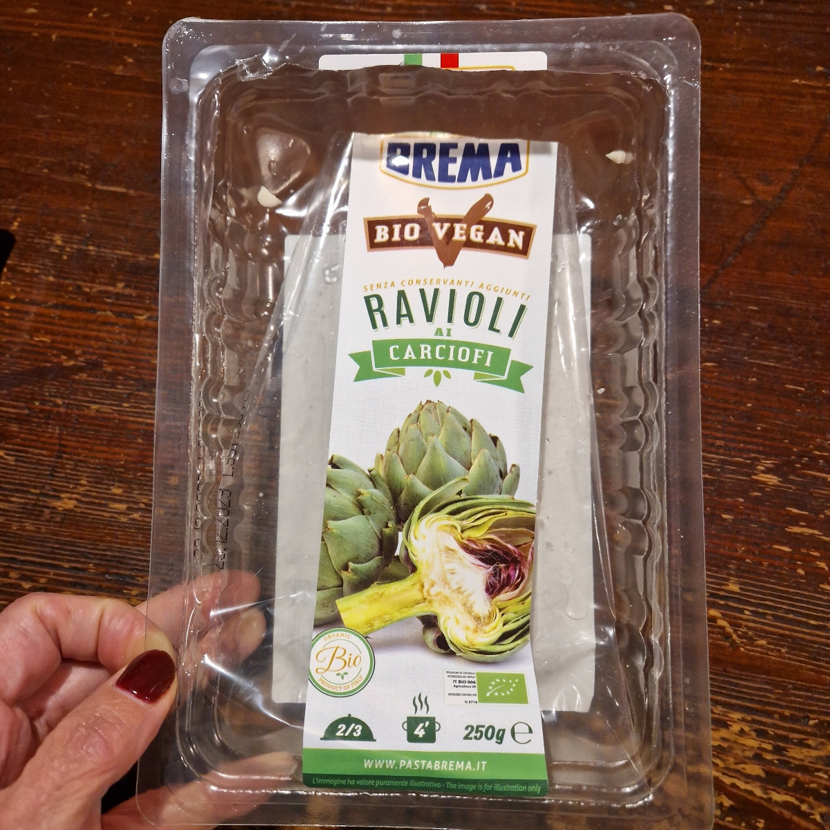 ravioli ai carciofi at Brema bio vegan - Review by @mara55 | abillion