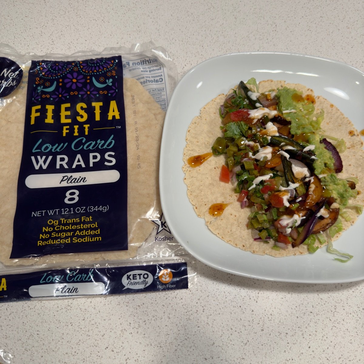 Fiesta Fit Low Carb Wraps from Alta Foods - Vegan Product Reviews ...