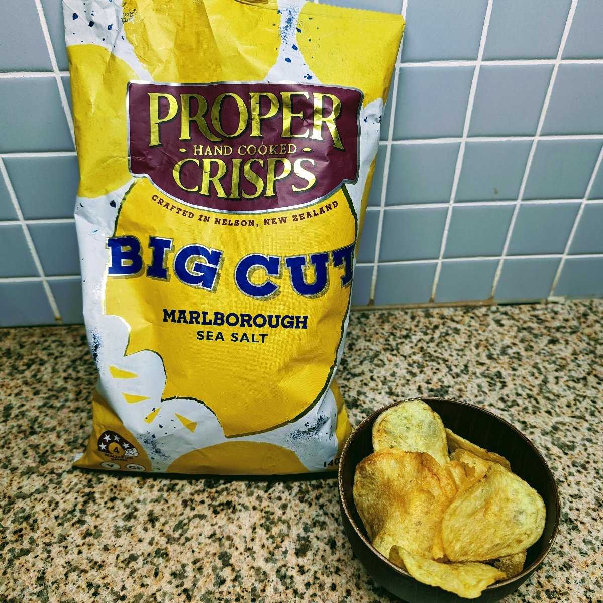 Marlborough Sea Salt at proper hand cooked crisps - Review by ...