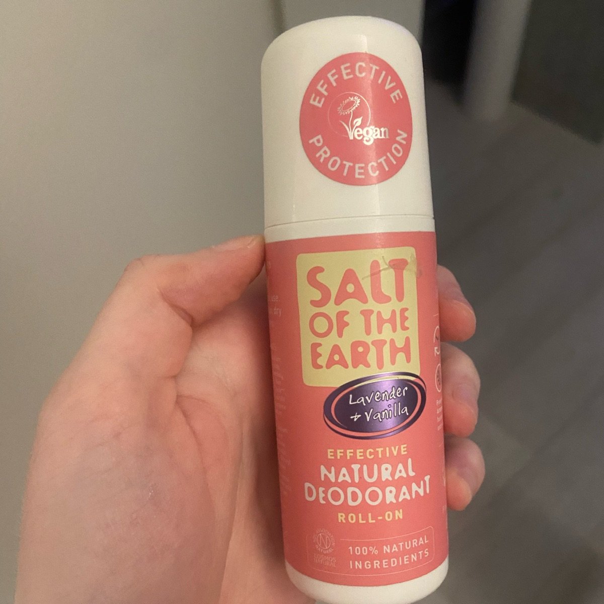 Lavender + Vanilla Natural Deodorant Roll-On from Salt of the Earth ...
