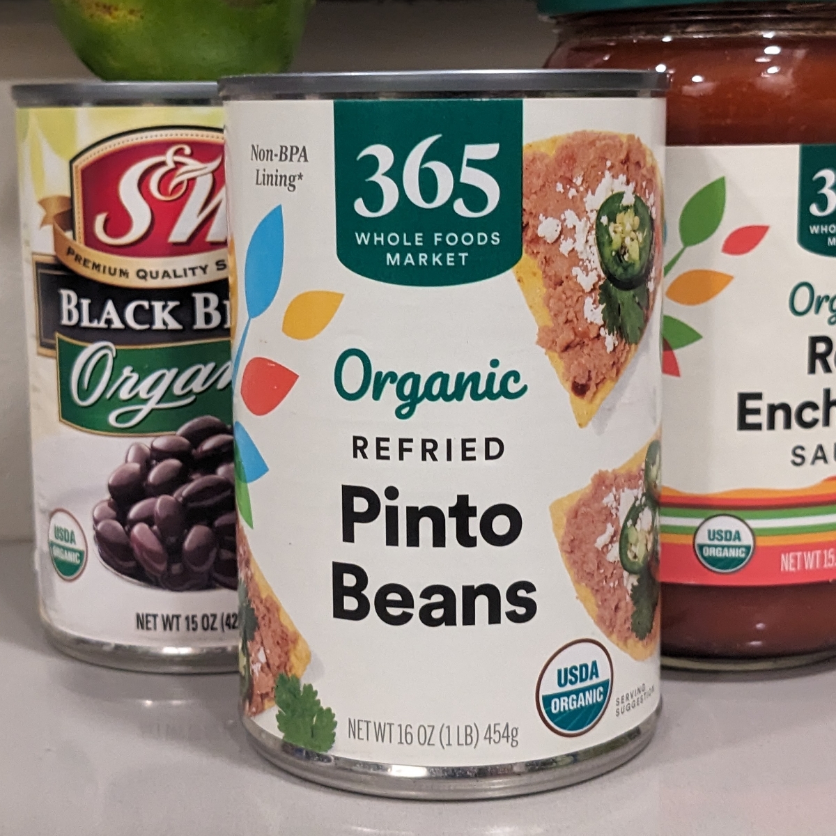 Organic Refried Pinto Beans from 365 Whole Foods Market - Vegan Product ...