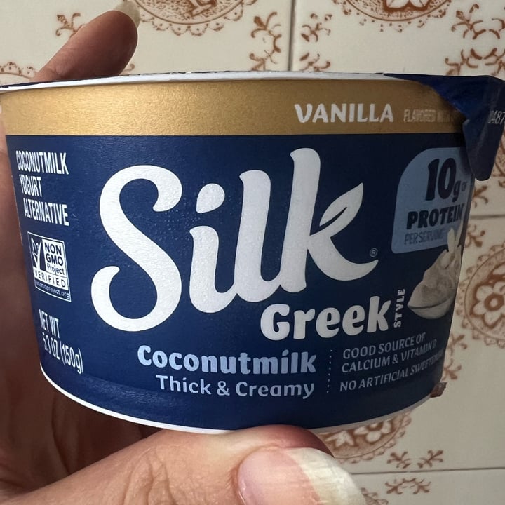 Silk vanilla coconut greek style yogurt Review | abillion