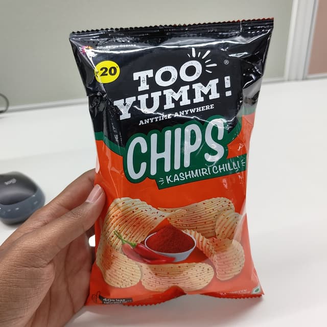 Too yumm! Chips (Kashmiri Chilli) Reviews | abillion