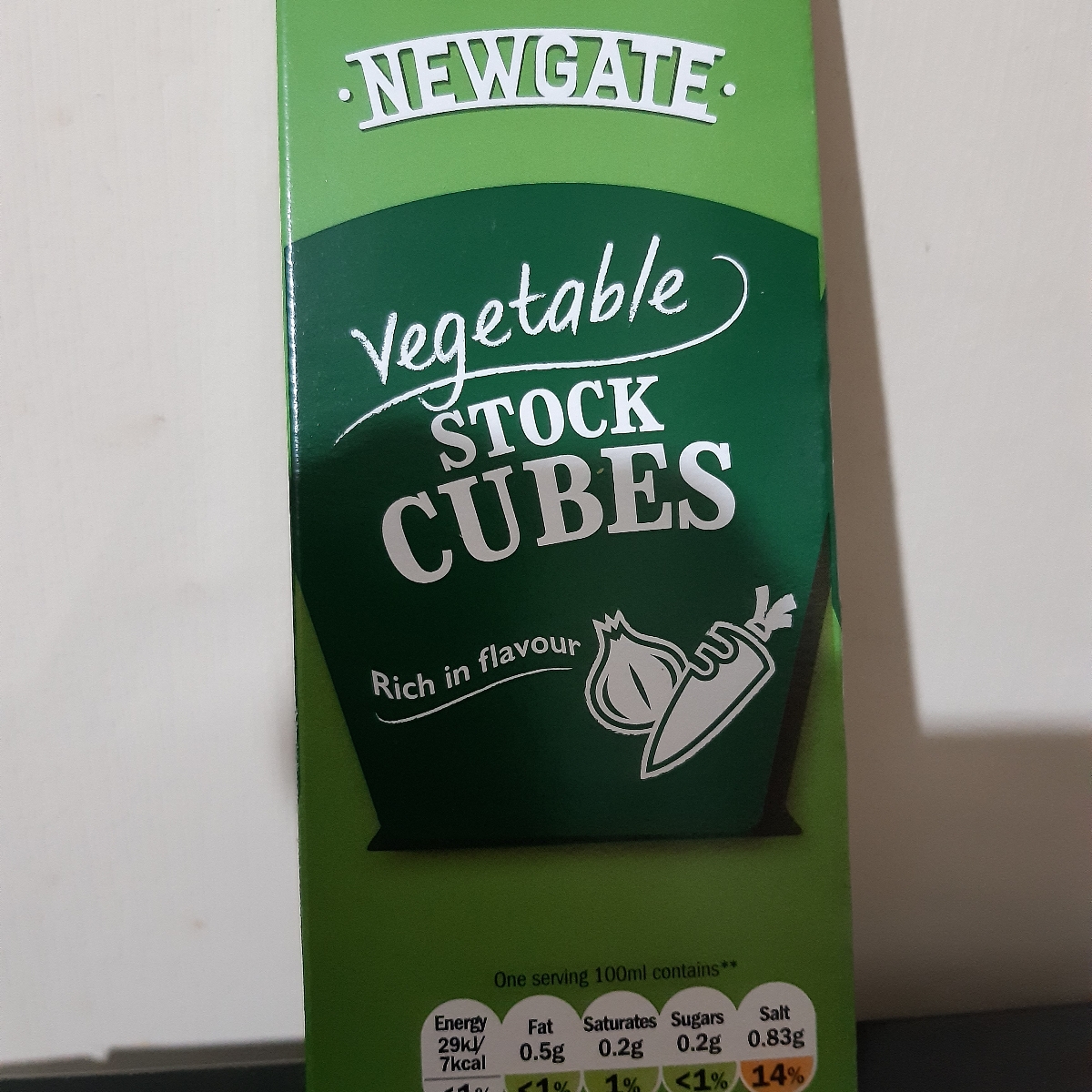 vegetable stick cubes from Newgate - Vegan Product Reviews & Ratings ...