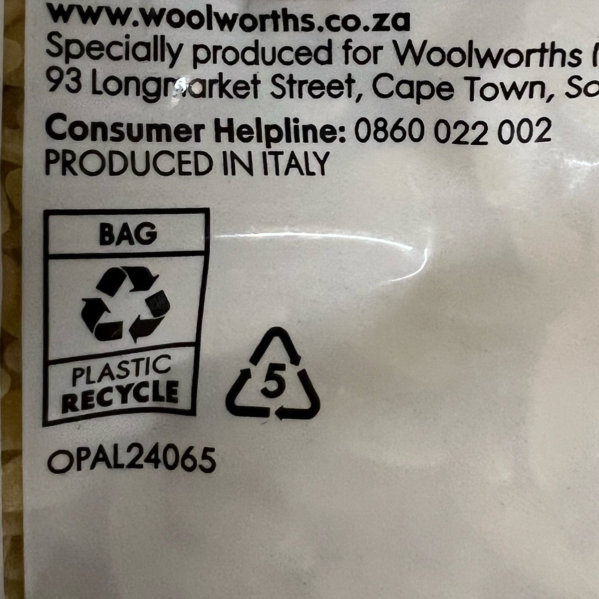 Orzo from Woolworths Food - Vegan Product Reviews & Ratings | abillion