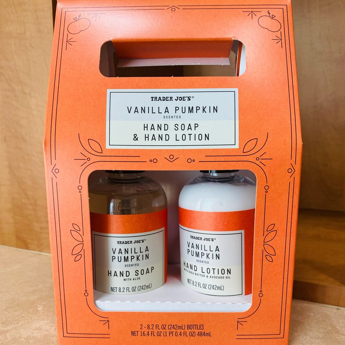 Trader Joe's Vanilla Pumpkin Hand Soap & Hand Lotion Reviews | abillion