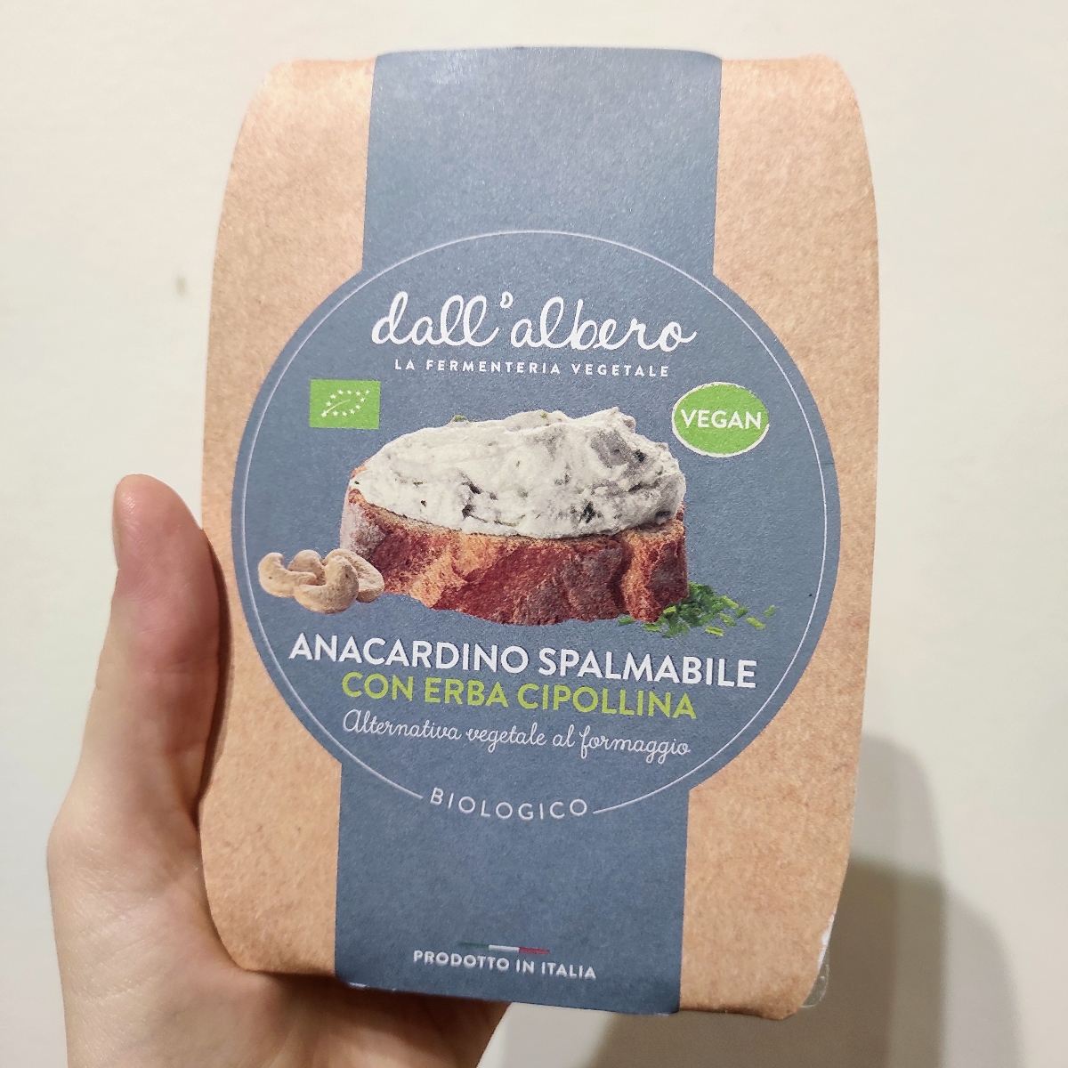 Anacardino spalmabile con erba cipollina from Dall’Albero La ...