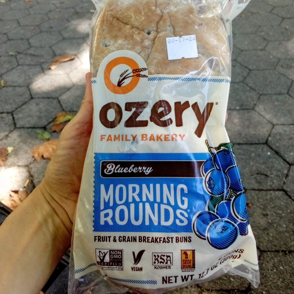 Morning Rounds Blueberry from Ozery Family Bakery - Vegan Product ...