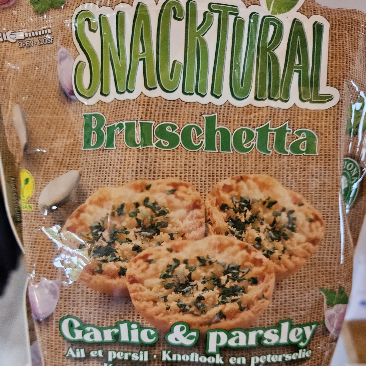 bruschetta from Snacktural - Vegan Product Reviews & Ratings | abillion