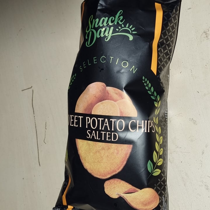 Snack Day Sweet potato chips Review | abillion